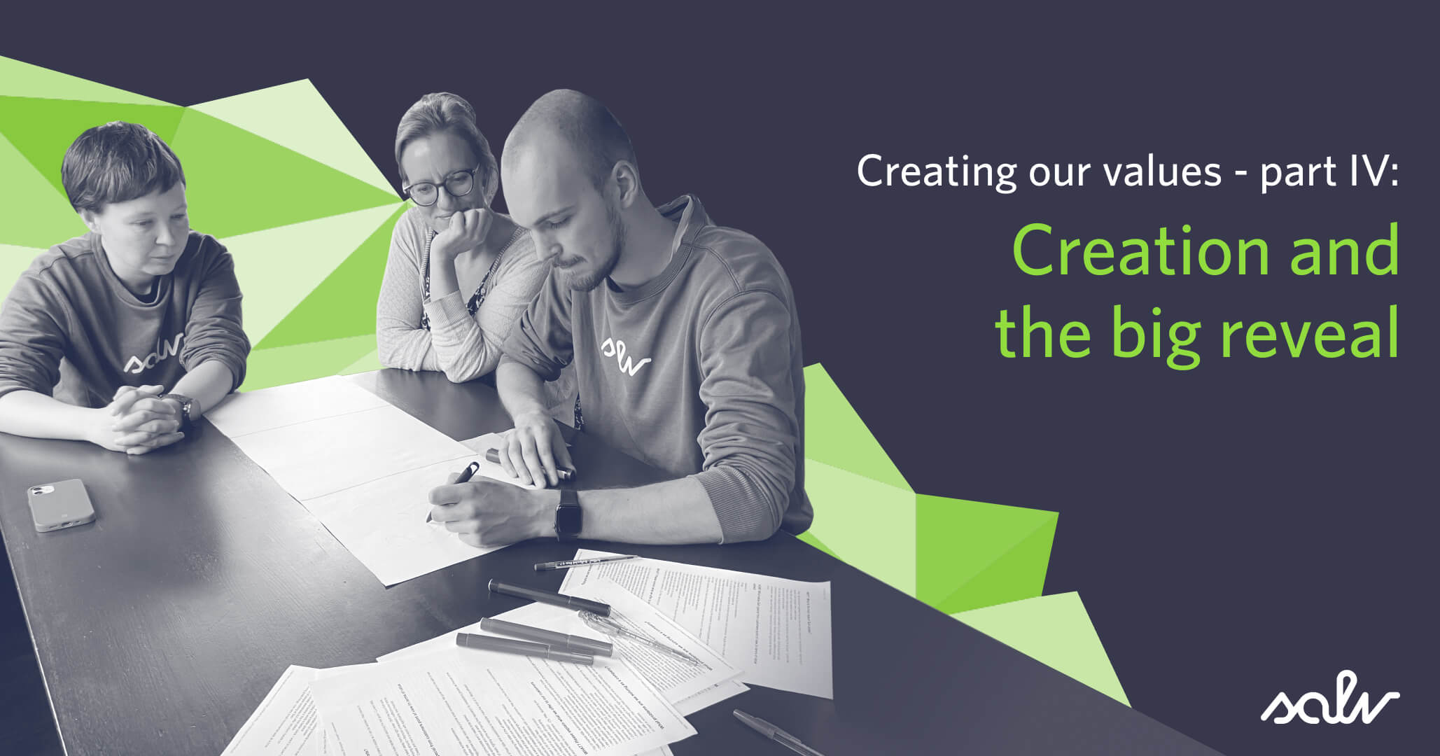 Creating our values, part 4: creation and the big reveal